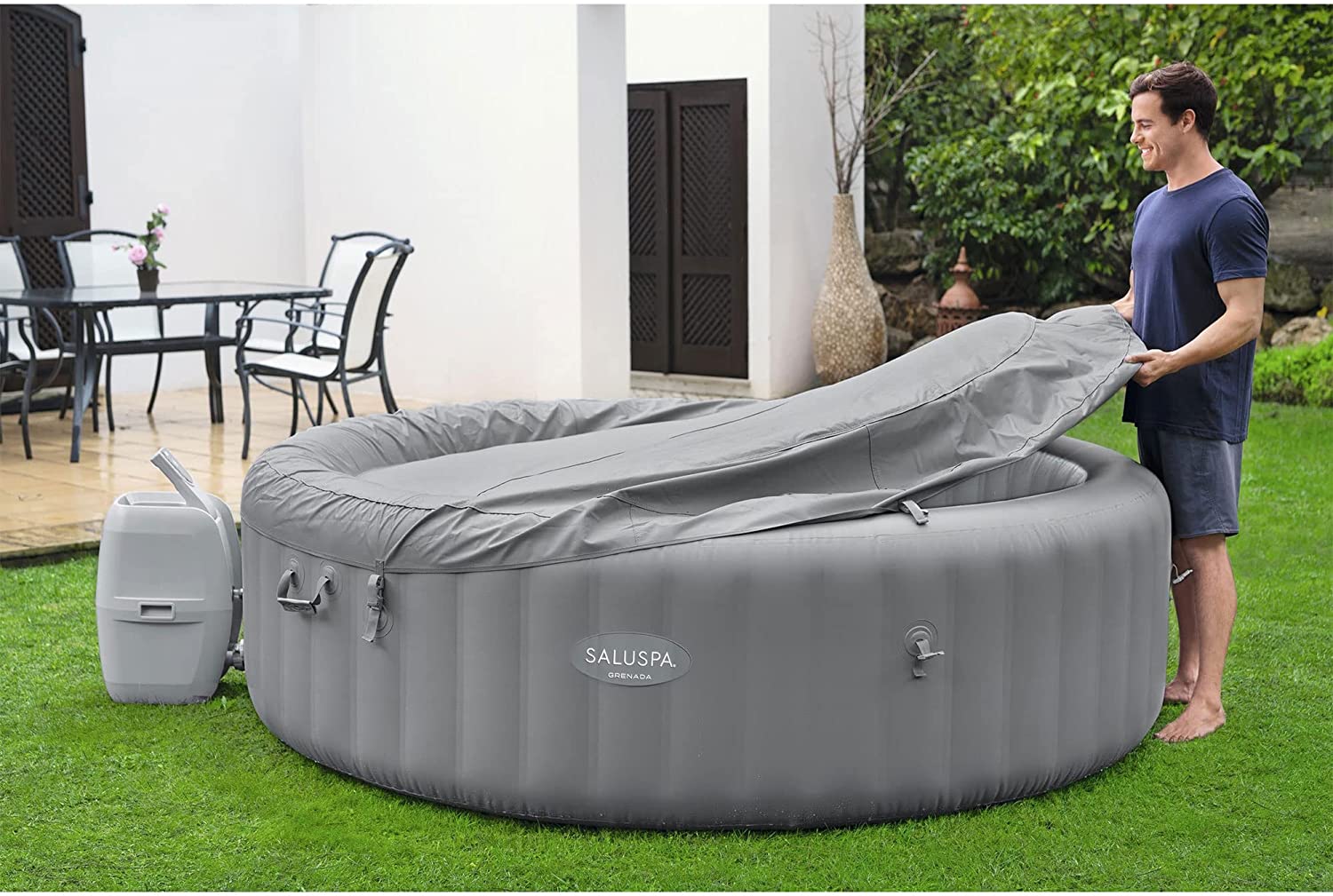 Grenada Hot Tub | Bestway SaluSpa | Round Inflatable Spa