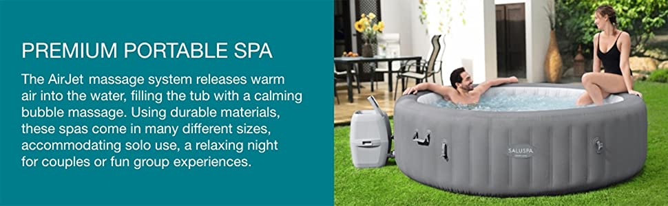 Grenada Hot Tub | Bestway SaluSpa | Round Inflatable Spa