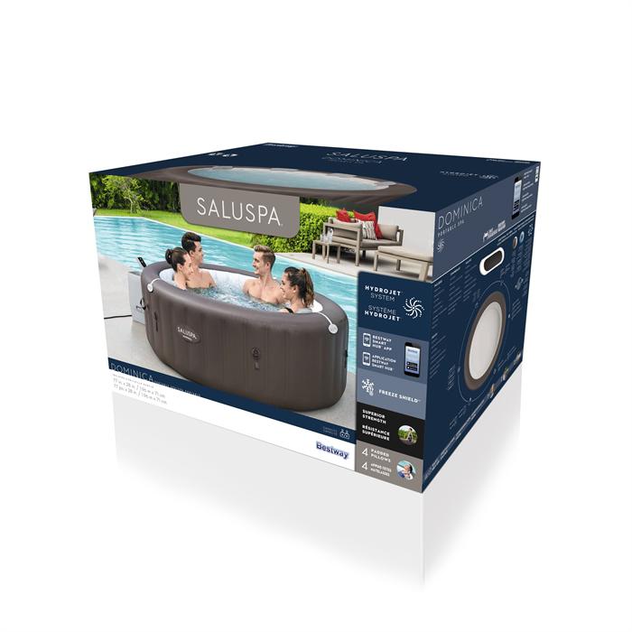 Dominica HydroJet Hot Tub | Bestway SaluSpa | Inflatable Hot Tub